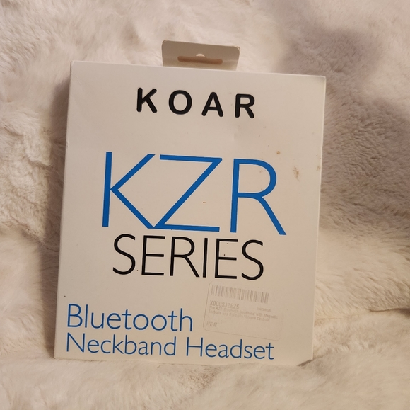 koar | Headphones | New Black Koar Kzr Bluetooth Neckband Magnetic ...